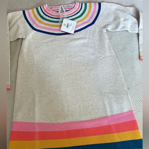 Hanna Andersson | Dresses | Nwt Hannah Anderson Rainbow Sweater Dress ...